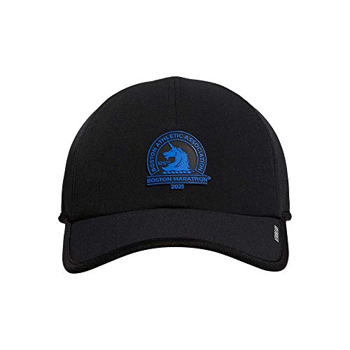 adidas Men's Superlite Relaxed Fit Performance Hat, Black/Blue, One Size