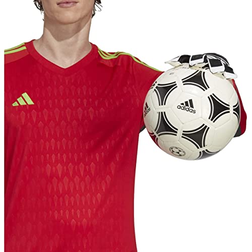 adidas Unisex-Adult Tiro Club Goalie Gloves, Black/White/Black, 6