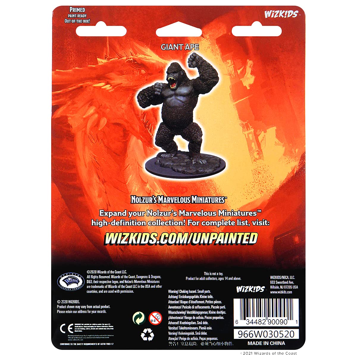 D&D Nolzur's Marvelous Miniatures: Wave 12: Giant Ape