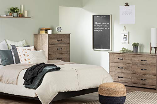 South Shore Tassio 5-Drawer Chest Weathered Oak
