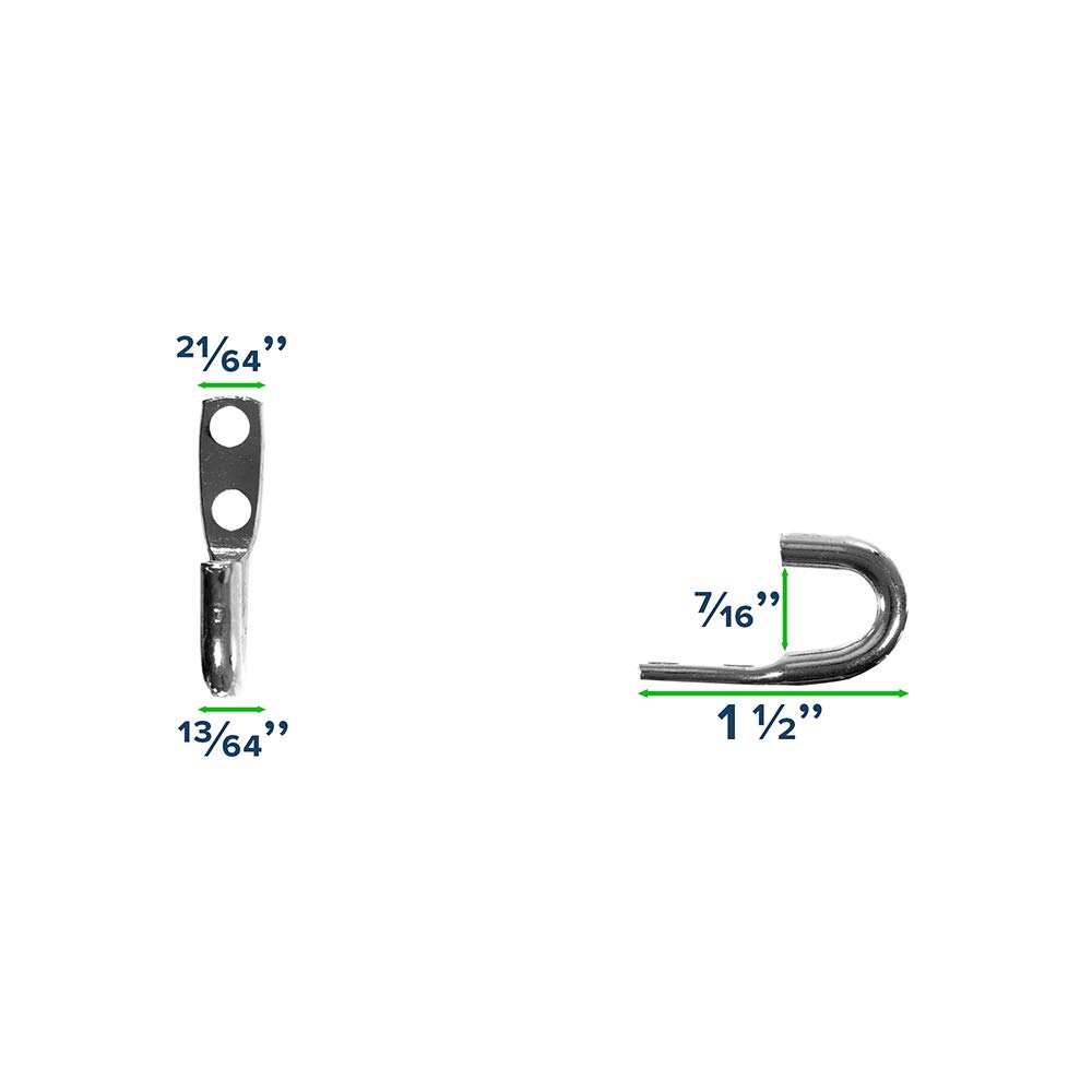 Paracord Planet Rope Binding Hooks – Tarps, Tie-Downs, and Home Improvement (20 Pack, 7/16 Inch)