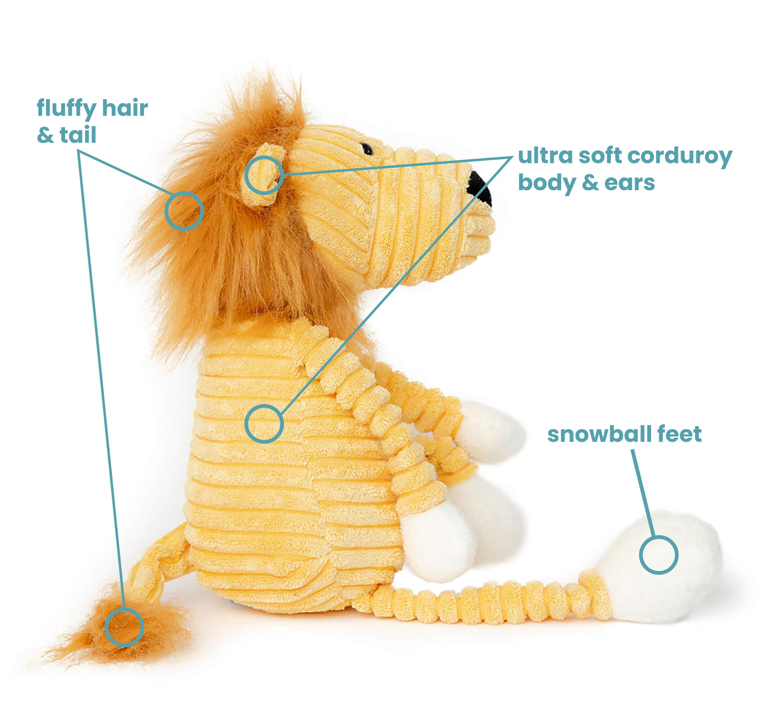 Cute Stuffed Animal Pillow Lion Plush Toy Pillow Kawaii Plushies with Squishy Plush Pillow Cute Plushies for Girls and Boys Squishmallow