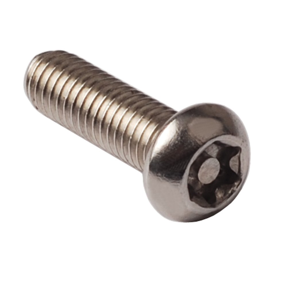 HH FASTENERS M8 x 40mm Pin-in-head Torx Screws, 8-Piece Set, Stainless Steel 304, Right Hand Threads, Metric