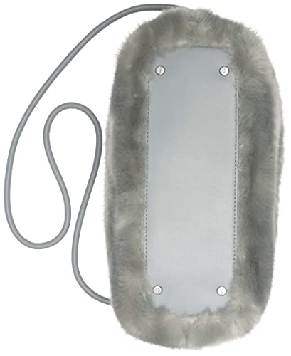 Calvin Klein Sienna Novelty Crossbody, Fawn Faux Fur