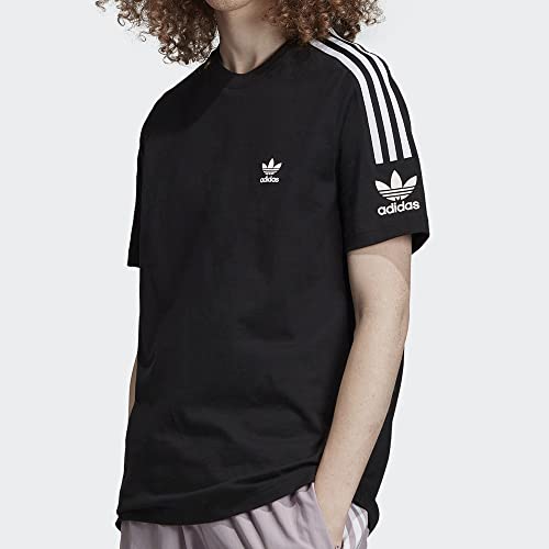 adidas Originals Men's Lock Up Tee, black, Large