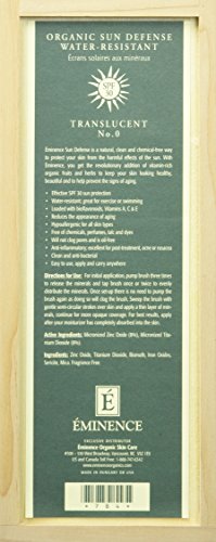 Eminence Sun Defense Minerals SPF 30, # 0 Translucent, 8 Gram