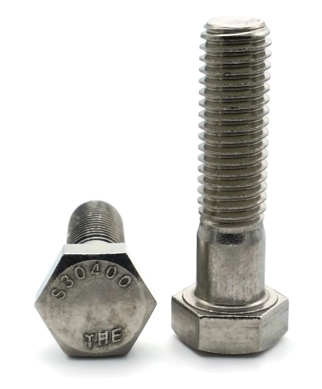 Hex Cap Screws 18-8 Stainless Steel - 5/16-18 x 2-1/4" PT Qty-25