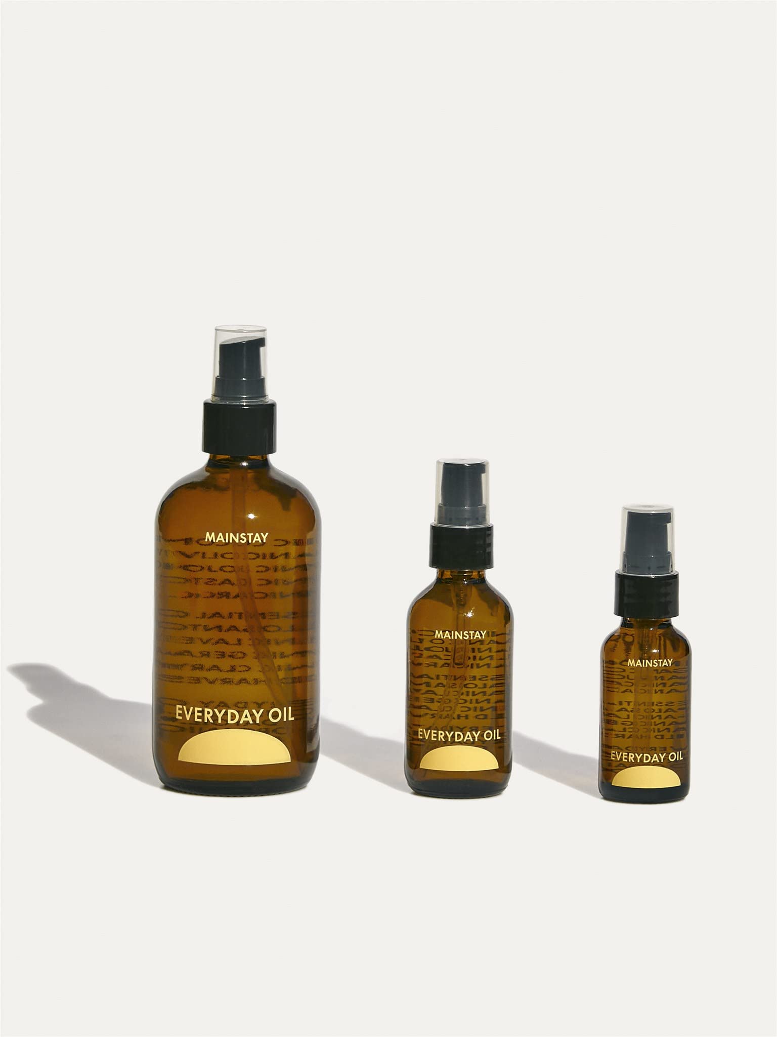 Everyday Oil Mainstay Blend, Face + Body Oil, Cleansing, Balancing, Hydrating, 2 fl oz.