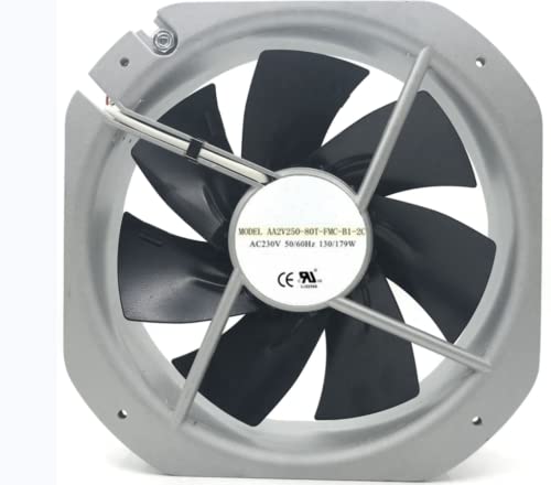 AA2V250-80T-FMC-B1-2C Fan, for 280X280X80MM 230V 130/179W 28080 2-Wire Cooling Fan