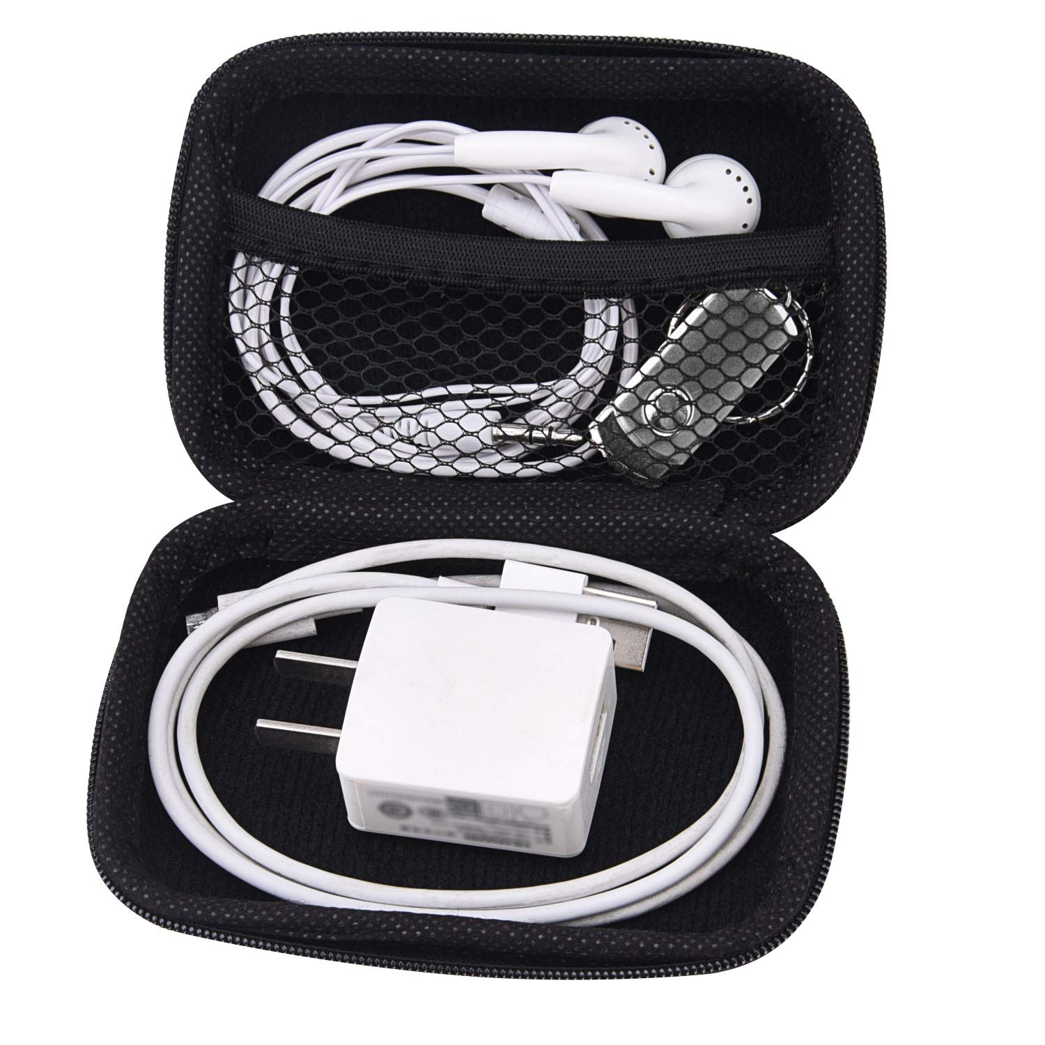 Sunmns Headphone Case Earphone SD TF Card USB Flash Disk Storage Cases Bag, 6 Pieces