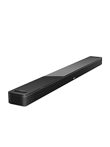 Bose Smart Soundbar 900 Dolby Atmos with Alexa Built-in, Bluetooth connectivity - Black & OmniJewel Floor Stand, Black