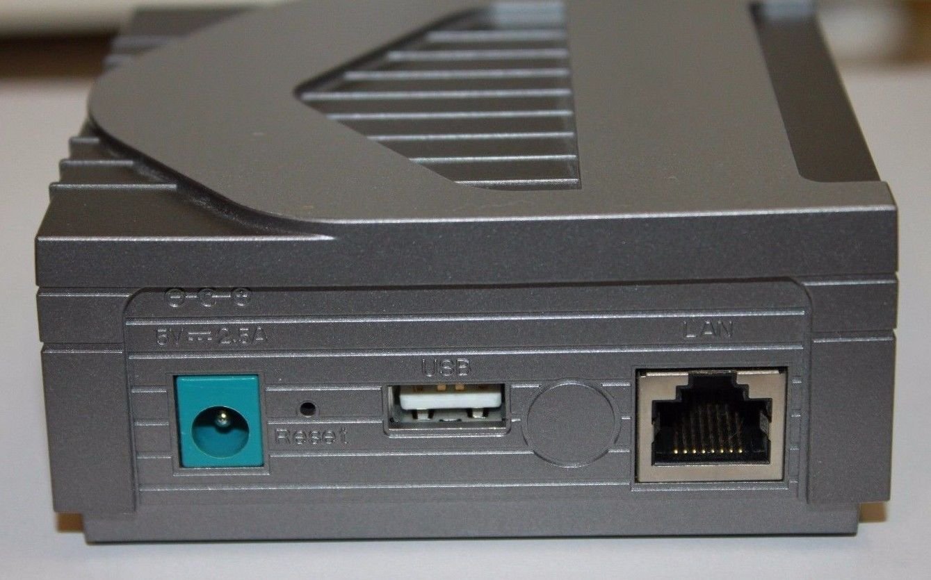 D-Link DP-301U 10/100TX 1-USB Port Print Server