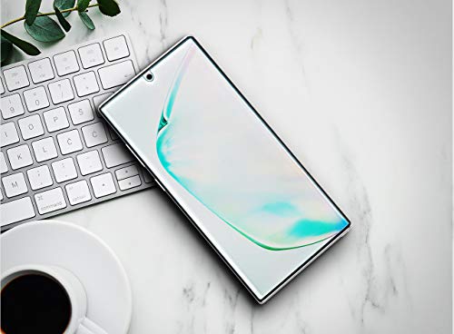 XClear 3 Pack Screen Protector Designed for Galaxy Note 10 (2019) [Case Friendly] TPU Film Anti-Scratch HD Protector Compatible with Samsung Galaxy Note10 - Pack of 3