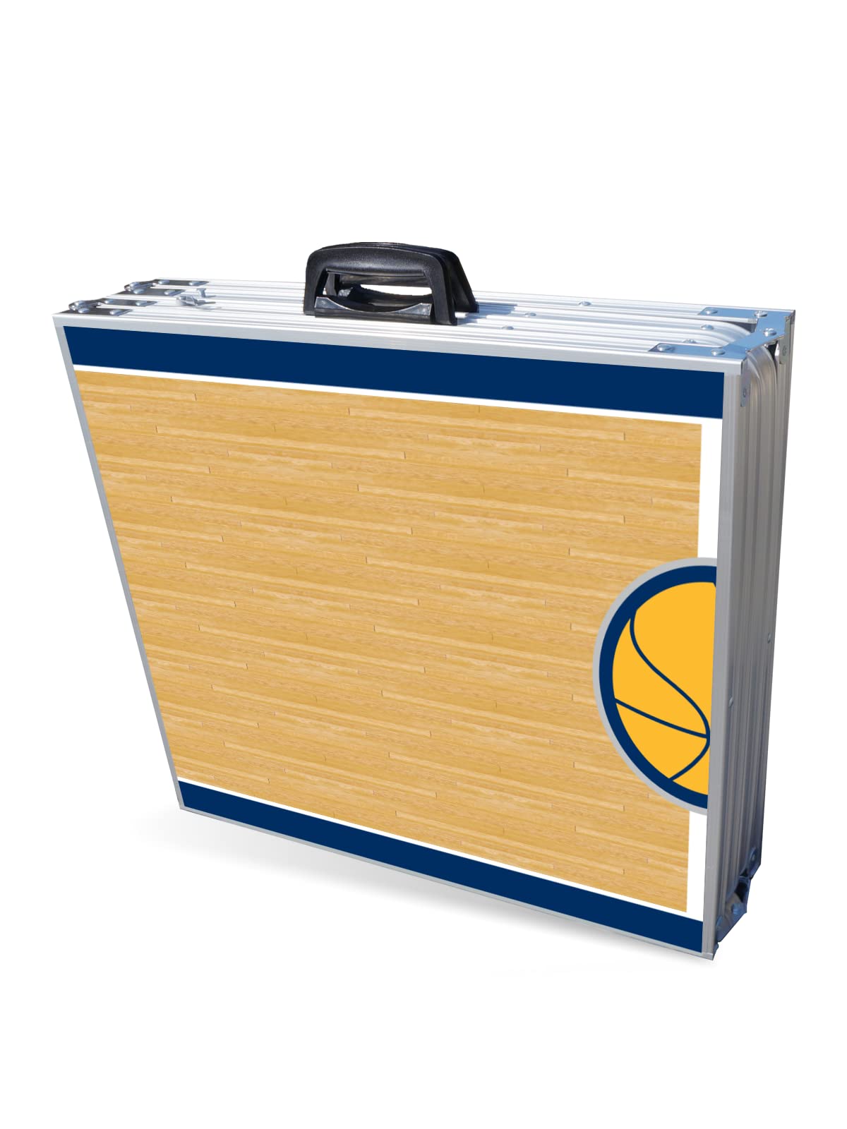 8-Foot Professional Beer Pong Table w/Cup Holes - Indiana Basketball Court