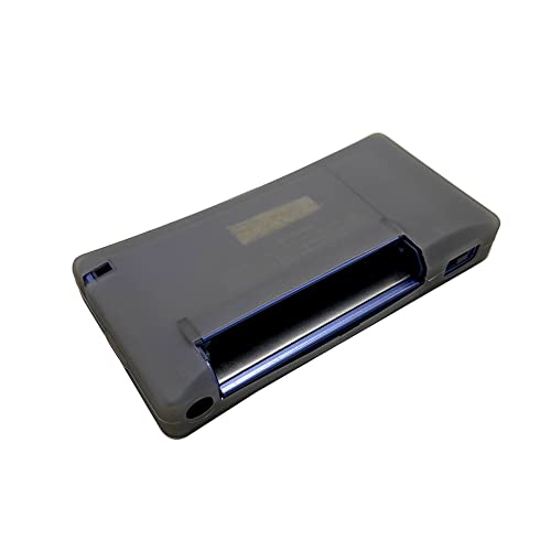 Anti-Scratch Silicone Case for Gameboy Micro GBM Console Soft Transparent Protective Shell Replacement (Grey)