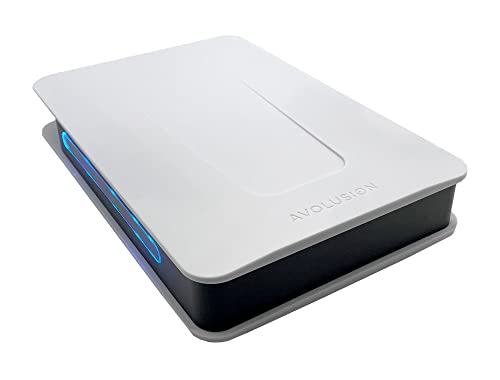 Avolusion PRO-T5 Series 4TB USB 3.0 External Gaming Hard Drive for PS5 Game Console (White) - 2 Year Warranty