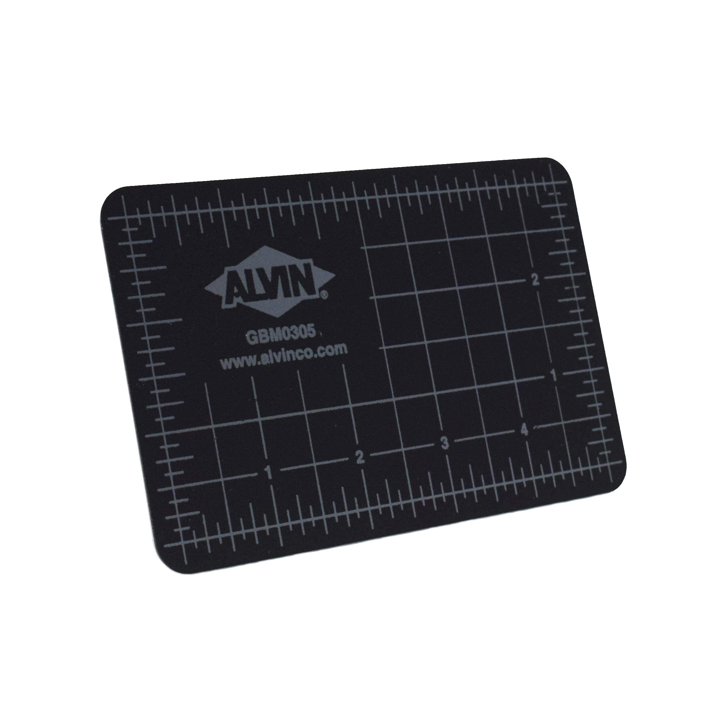ALVIN GBM Series Professional Self-Healing Cutting Mat, Green/Black Double-Sided, Rotary Cutting Board for Crafts, Sewing, Fabric - 3.5 x 5.5 inches
