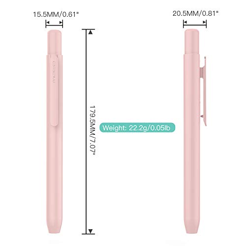 MoKo Holder Case for i-Pencil, Retractable Tip Cap for New iPad 10.2 2019/iPad Air (3rd Generation) 10.5" 2019/iPad Mini (5th Generation) 7.9" 2019 i-Pencil(Only for i-Pencil 1st - Pink