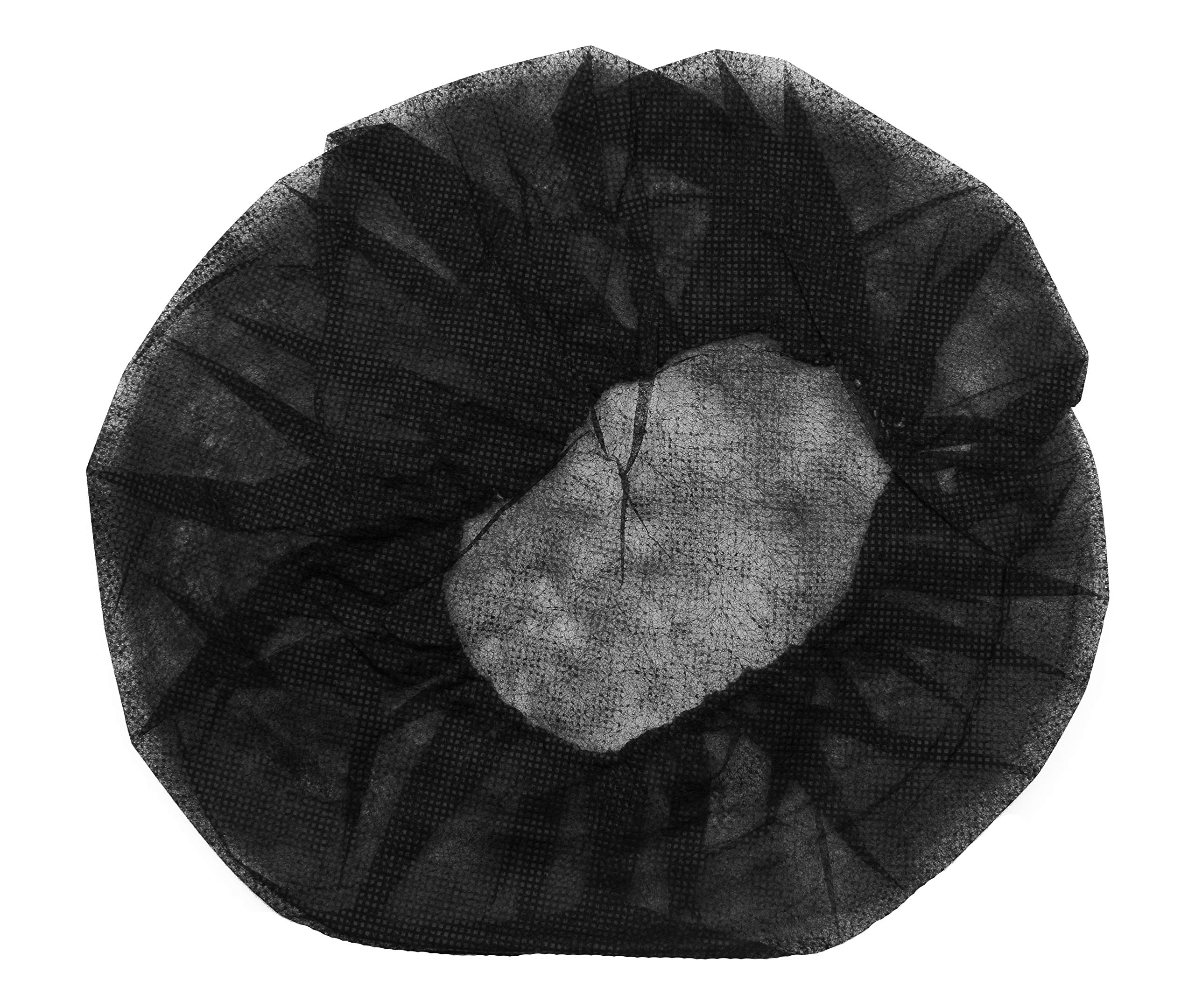 Canyon Rose Disposable Sunless Spray Tan/Spa Treatment Bouffant Cap, Single Use Hair Cap, Keeps Hair Covered and Out of the Way, One Size Fits Most, Black, 100 Per Pack