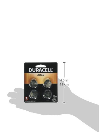 Duracell Lithium 2032 3 volt Security and Electronic Battery 4 pk