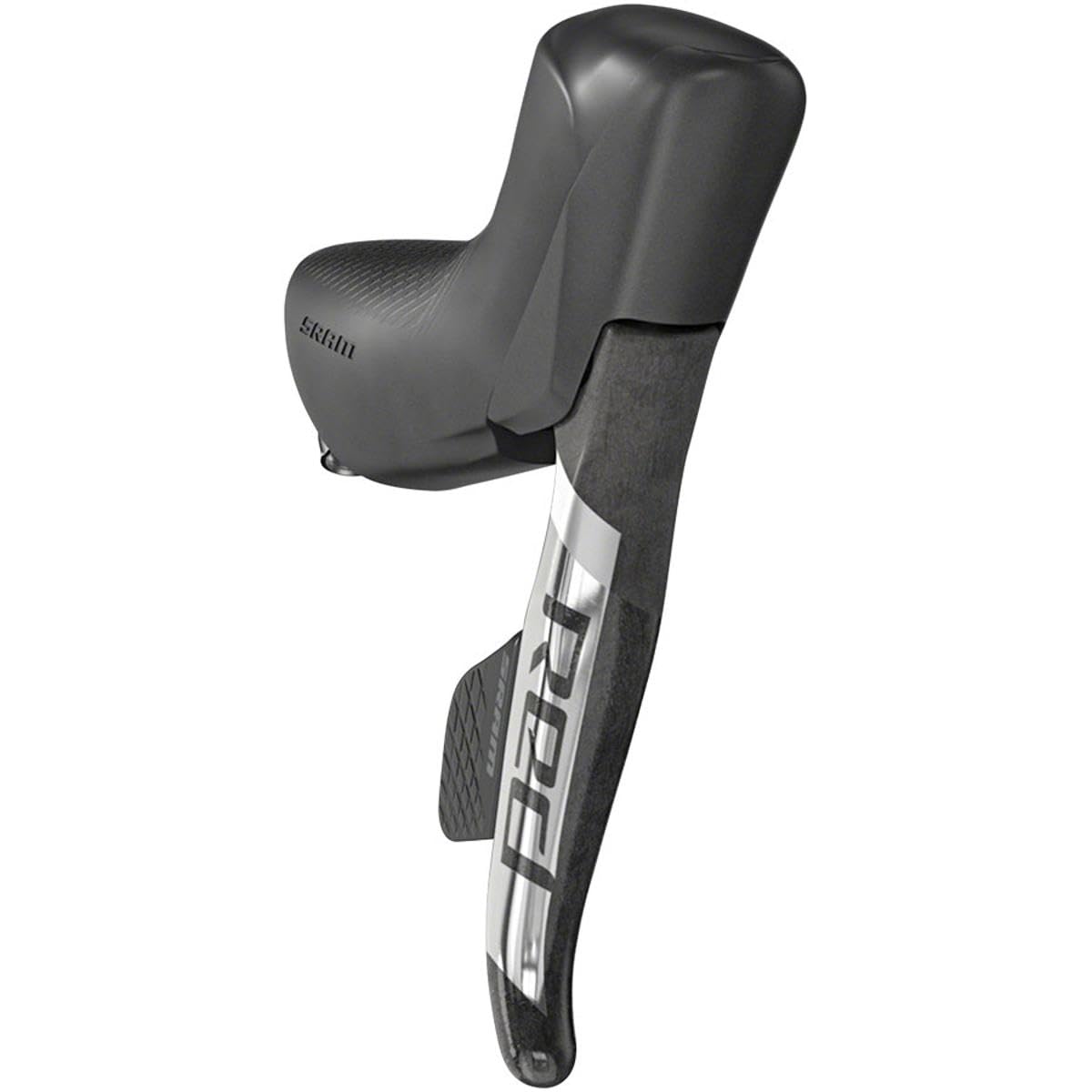 SRAM RED eTap AXS HRD Shift/Brake Lever and Hydraulic Disc Caliper - Left/Front, Flat Mount, 20mm Offset, 950mm Hose, Black/Silver, D1
