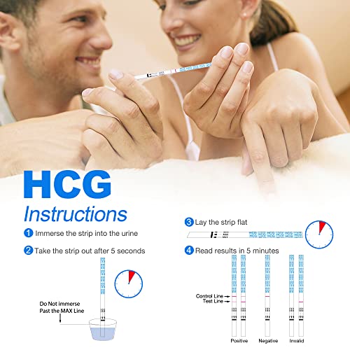 MomMed Pregnancy Test, 20-Count Pregnancy Test Strips, HCG Test Strips Pregnancy with 20 Urine Cups, Over 99% Accurate Early Detection of Pregnancy, Early Pregnancy Tests, Pregnancy Test Kit