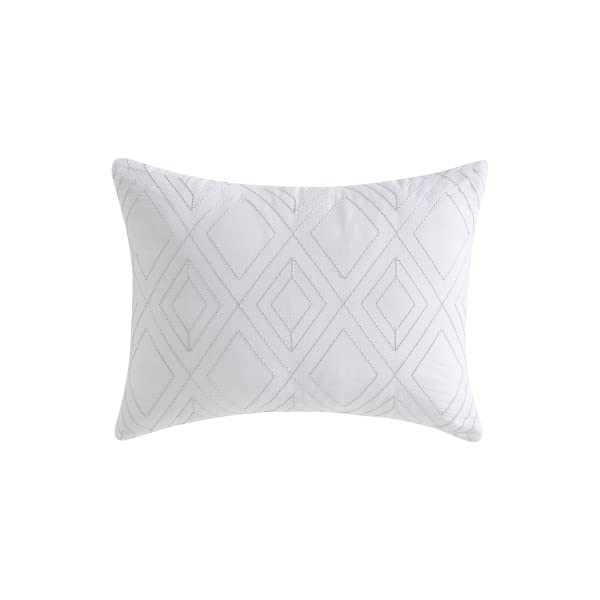 Tommy Bahama- King Duvet Cover Set, Reversible Cotton Bedding Set, Includes Matching Sham(s) with Bonus Throw Pillow Covers (Kayo Grey, King)