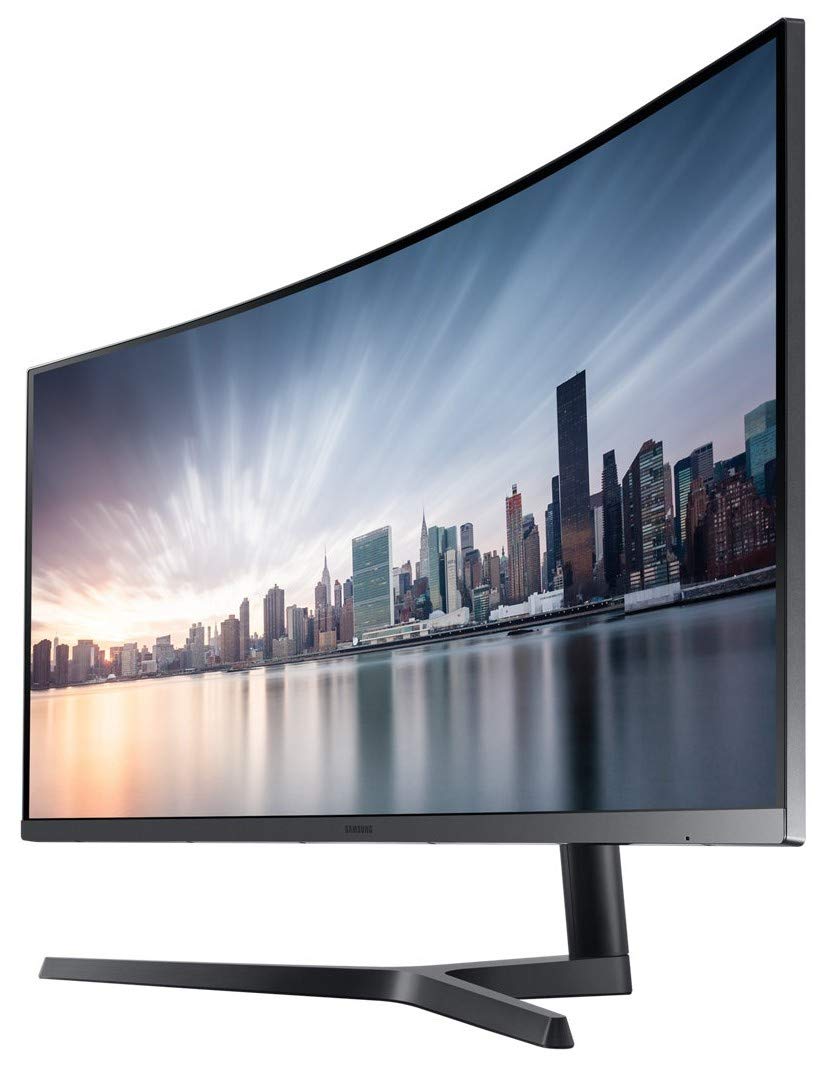 Samsung LC34H890WJNXZA 34in 890 Series Curved WQHD Monitor (Renewed)