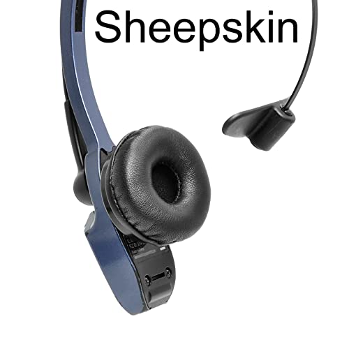Ear Cups/Ear Cushion for B250-XT/B250-XTS Replacement Earpads Cushions for VXI BlueParrott B250-XT/B250-XTS (Sheepskin)