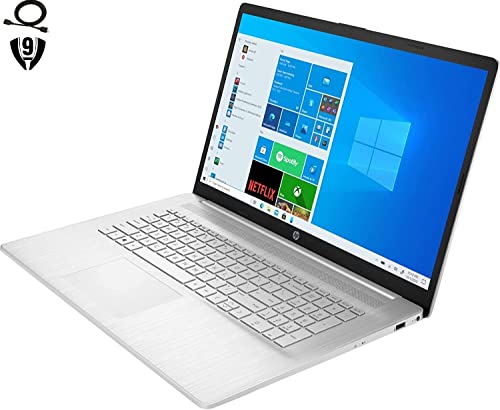 HP Premium 17 Laptop, 17.3" HD+ 6-Core Touchscreen, AMD Ryzen 5 5500U Radeon Graphics, 16GB RAM, 512GB SSD+1TB HDD, WiFi, HDMI, Fingerprint Reader, Webcam, Windows 10 Home,W/ 9H HDMI Cable