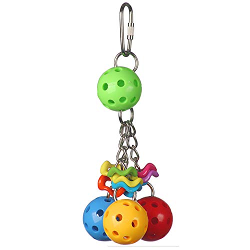 Super Bird Creations SB1093 Jingleberries Bird Toy, Small/Medium Bird Size, 6" x 2.5" x 2.5"