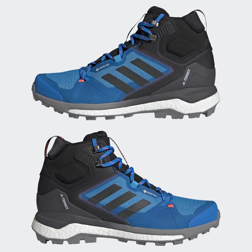adidas Terrex Skychaser 2 Mid Gore-TEX Hiking Shoes Men's, Blue, Size 8