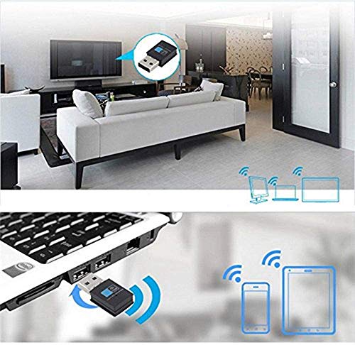 KuWFi WiFi+ Bluetooth 4.0 USB Wireless WiFi USB Adapter LAN Network LAN Card Portable Mini AP for Desktop Laptop