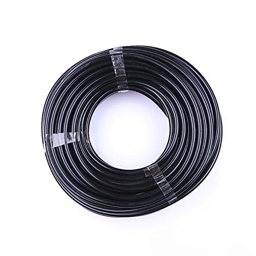 E002 Drip Irrigation 1/4" Blank Distribution Tubing Drip Watering Hose (1/4", 50FT)