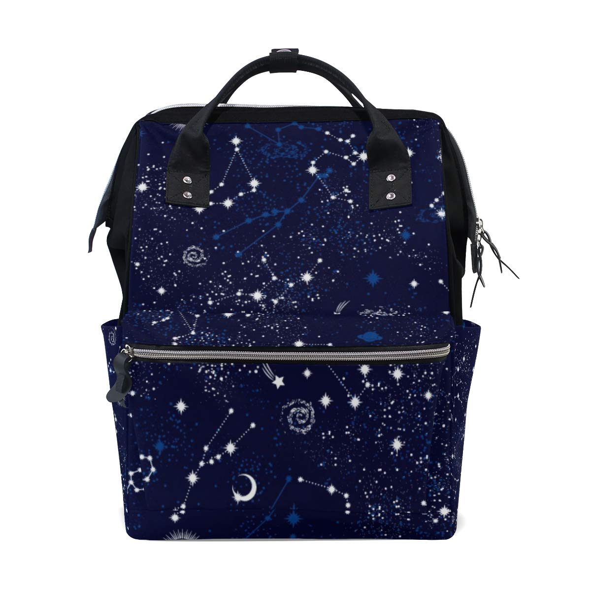 A Seed Baby Diaper Bag Backpack Tote Sun Moon Star Galaxy Space Universe Planet