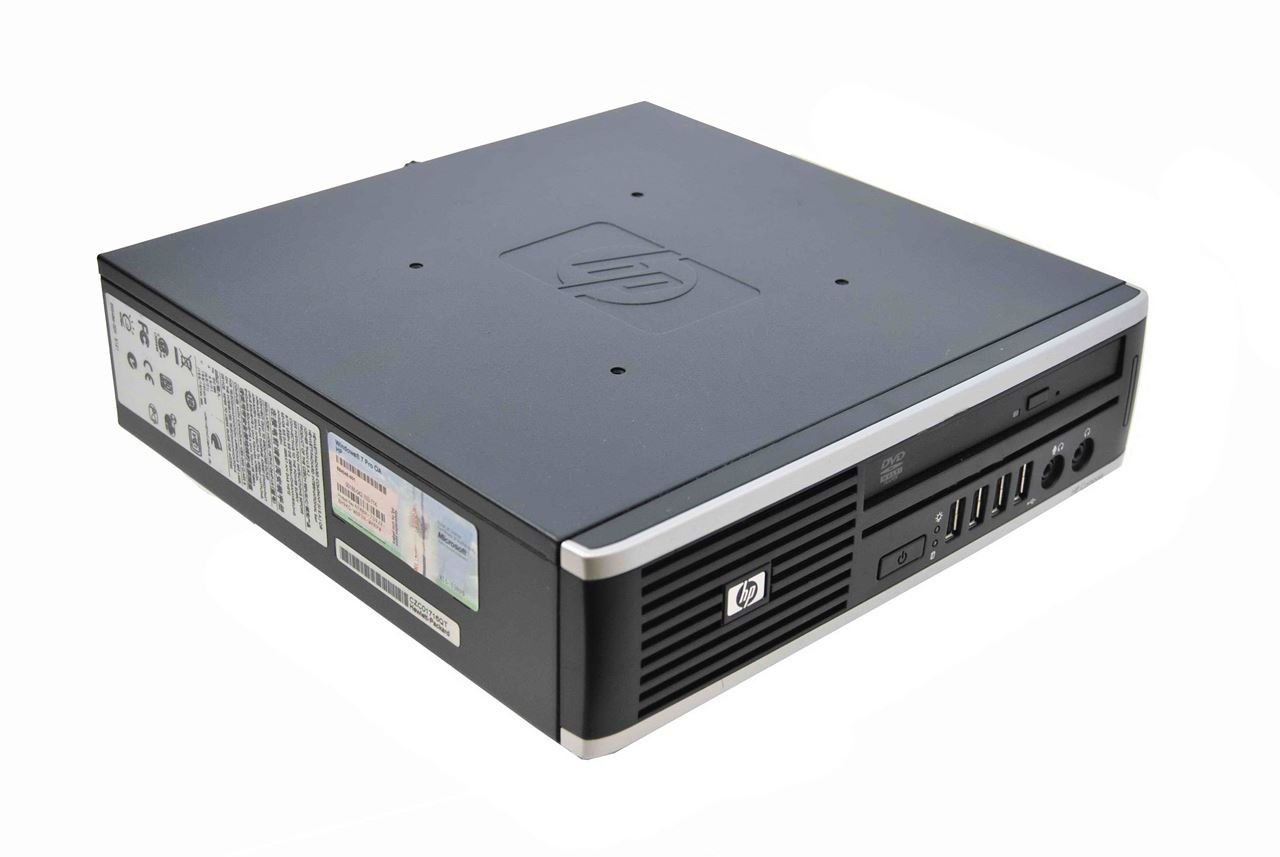 HP Elite 8300 Ultra Slim Business Desktop PC - Intel Core i5-3470S 2.9GHz 8GB 320GB DVDRW Windows 10 Professional (Renewed)