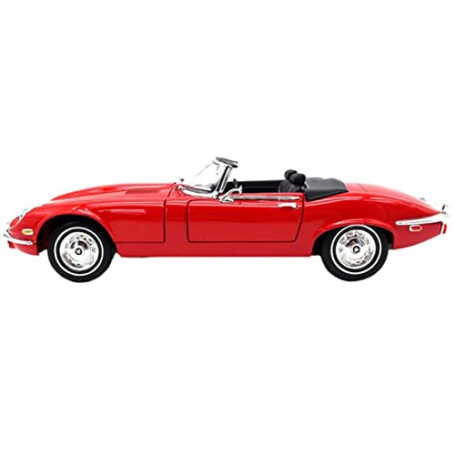 APLIQE Scale Model Vehicles for 1971 Jaguar E-Type Classic Car Simulation Die-Casting Car Metal Alloy Model Car Gift 1:18 Sophisticated Gift Choice