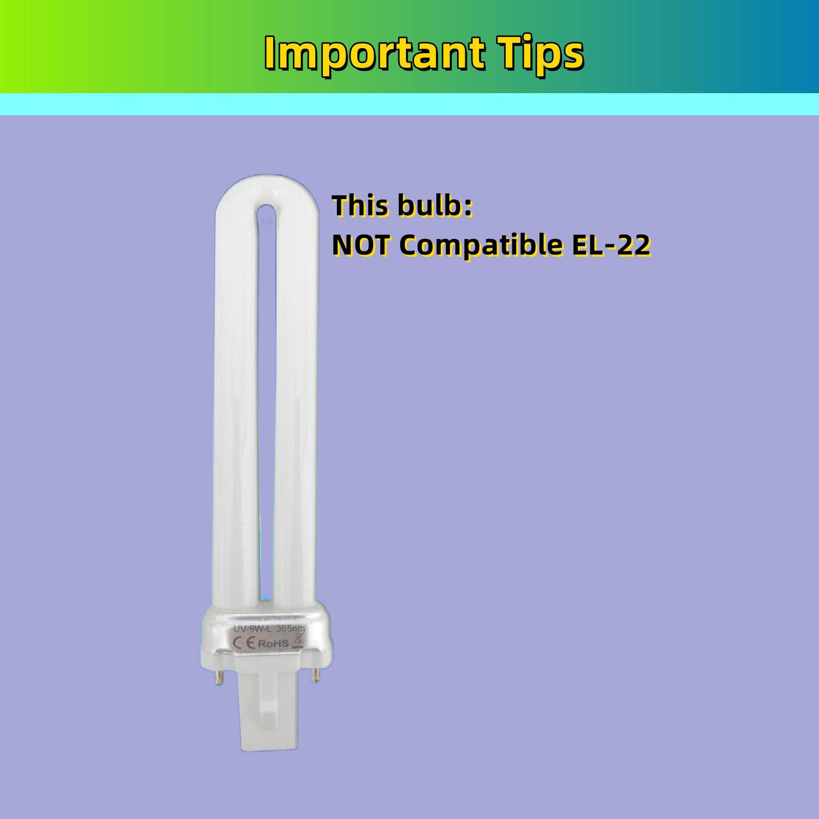 amgolibi 6 Pack Compatible with DynaTrap 21050 Replacement Bulb 9W Light for DT3009, DT3019 DT3039 6.5 Inch Length