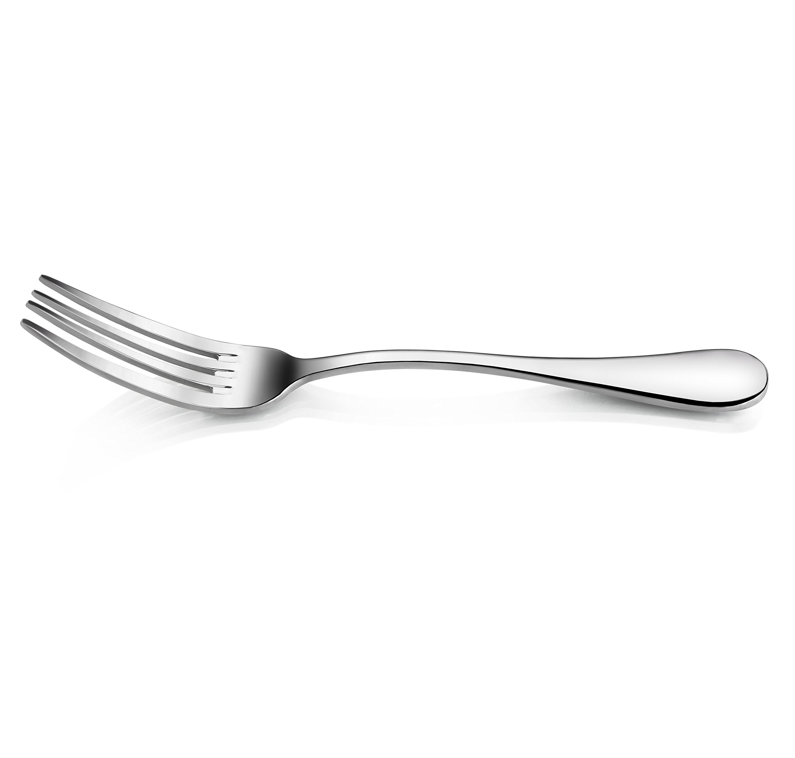 Artaste 59328 Rain 18/10 Stainless Steel Dinner Fork, 7.6-Inch, Set of 12, Silver