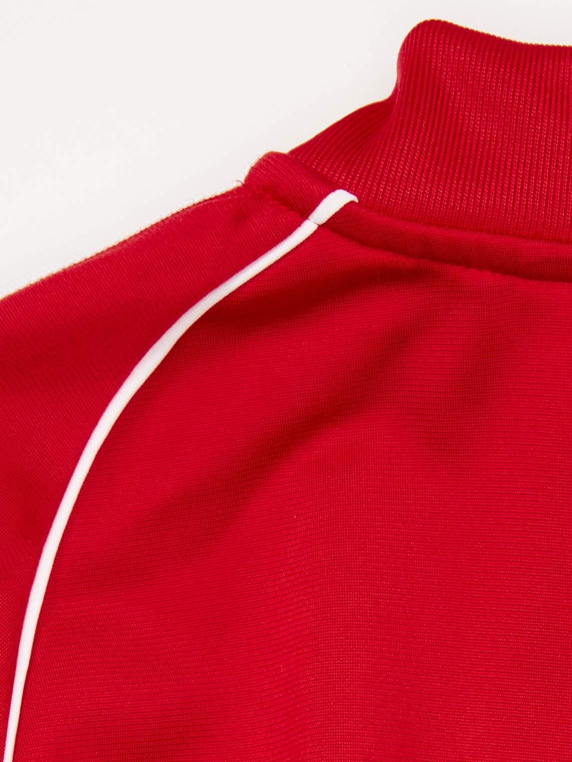 adidas Originals unisex-youth SST Track Top Scarlet/White Large