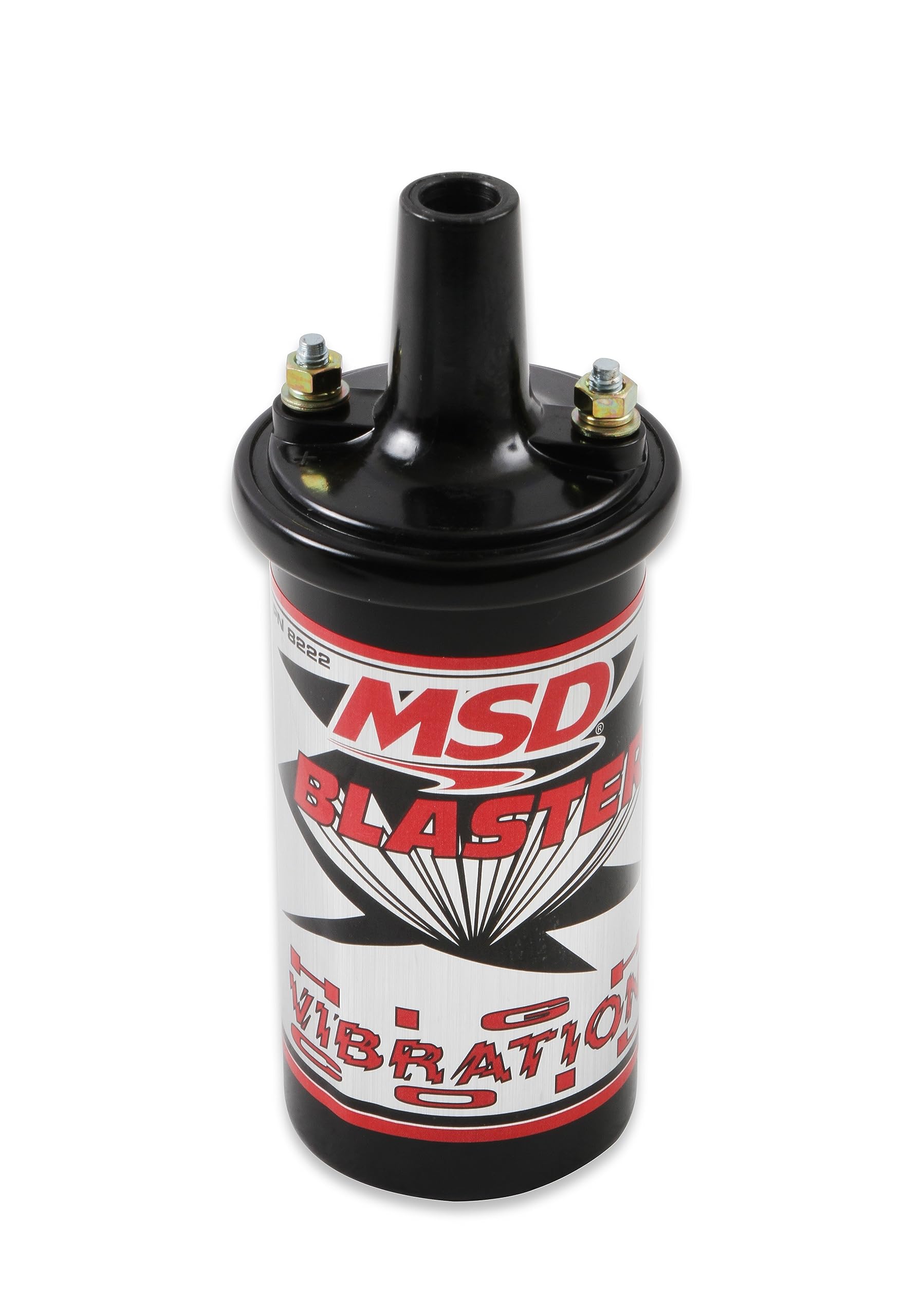 8222 MSD Ignition Coil - Blaster Series - High Vibration - Black