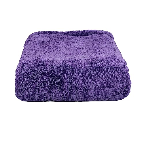 Maxshine - Giant Car Drying Towel, Rinse Free Microfiber Towel for Car Detailing, 24x36 Inch, Extra Thick 1200 GSM, Double Sided, Large Microfiber Towels for Car Drying, Plush Car Wash Towels