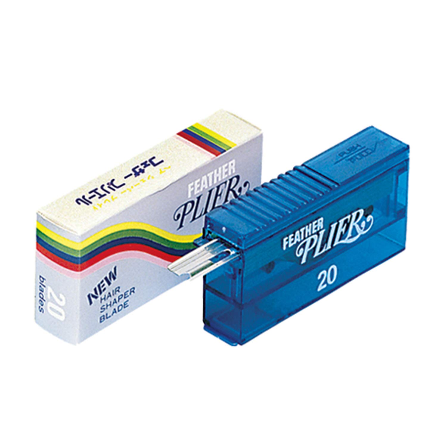 Feather Plier Hair Razor Blades 20 Count