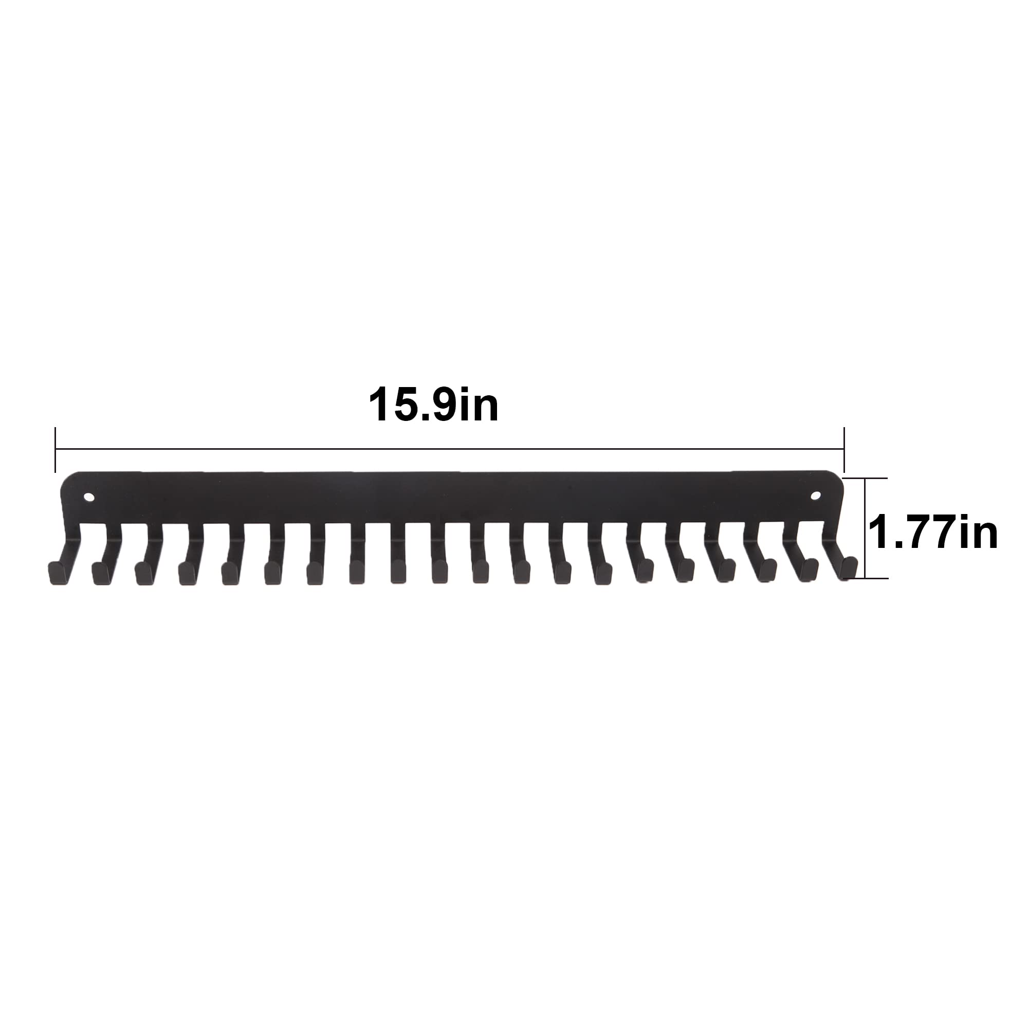 C CRYSTAL LEMON Medal Hanger Display Wall-Mounted Medal Holder Large Storage Capacity for More Than 50 Medals with 20pcs Hooks – Black Medal Frame Holder for Wall Décor