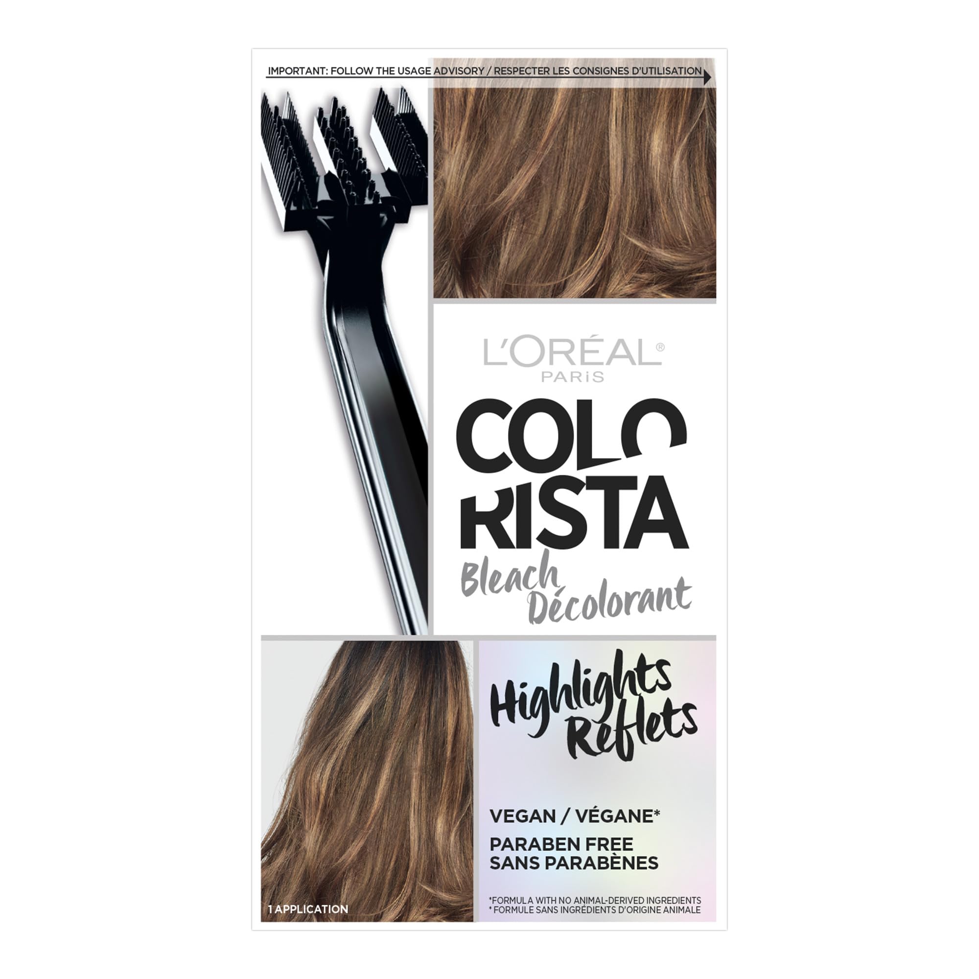 L’Oréal Paris Colorista Hair Bleach, Highlights Hair Color Kit, 1 Hair Bleach Kit