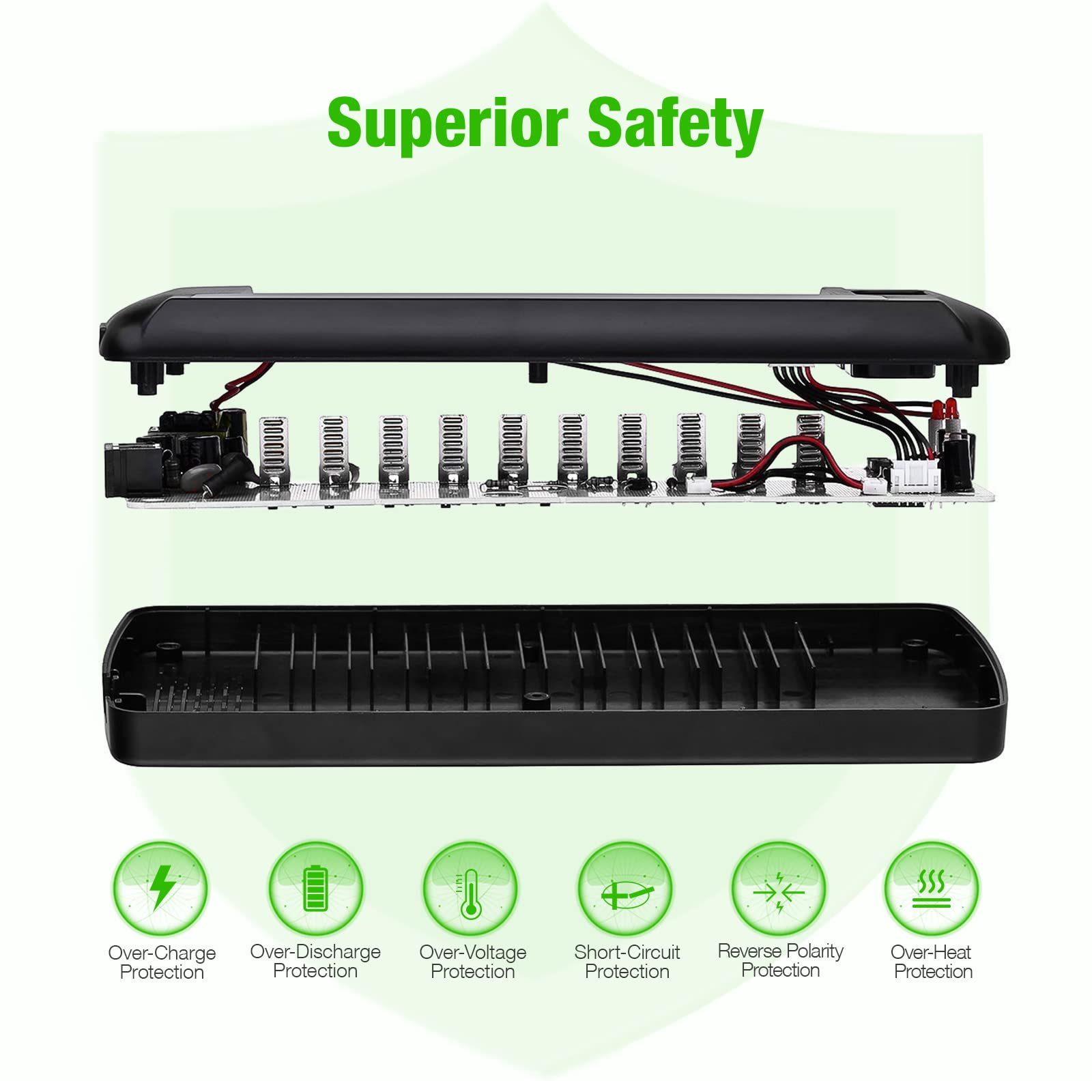 EBL 12 Bay LCD Universal Battery Charger for Rechargeable AA AAA 9V NIMH NICD Batteries