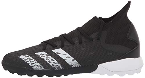 adidas Predator Freak .3 Turf Soccer Shoe (mens) Black/White/Black 10.5