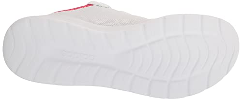 adidas Women's Cloudfoam Pure 2.0 Running Shoe, FTWR White/Bold Green/Vivid Berry, 6.5