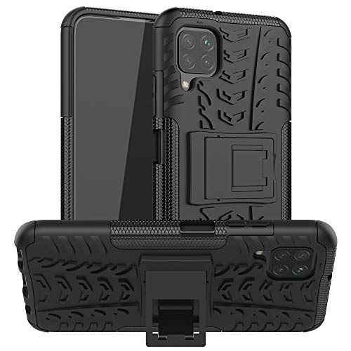 WenTian Huawei P40 Lite/Nova 7i Case, CaseExpertÂŽ Heavy Duty Shockproof Rugged Impact Armor Hybrid Kickstand Protective Cover Case for Huawei P40 Lite/Nova 6 SE Black