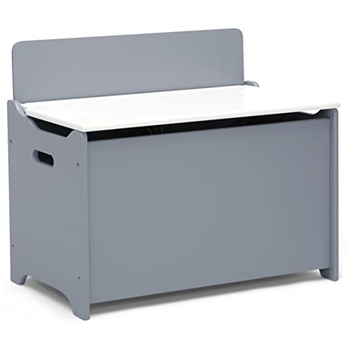 Gap GapKids Toy Box - Greenguard Gold Certified, Grey/White